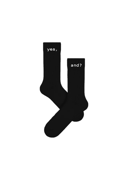yes, and? black socks – Ariana Grande Official Store